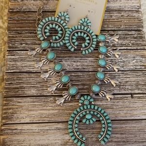 Spring Street Jewelry | Blue Beaded Tassel Necklace | Poshmark